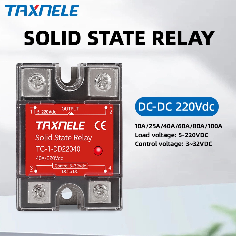 Single Phase dc to dc Solid State Relay 220vdc SSR-DD | Shopee Malaysia