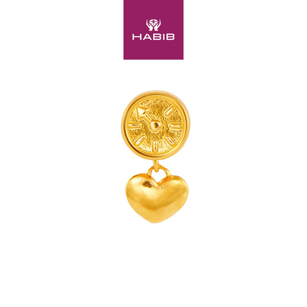 HABIB 916/22K Yellow Gold Charm CPT0340823 | Shopee Malaysia