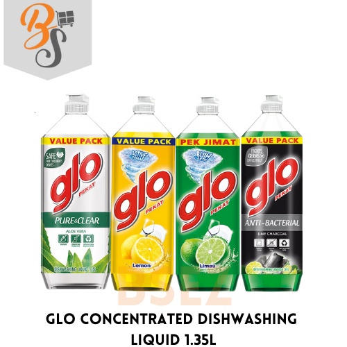 [FreeShipping]Glo Concentrated Dishwashing Liquid 1.2L | Shopee Malaysia