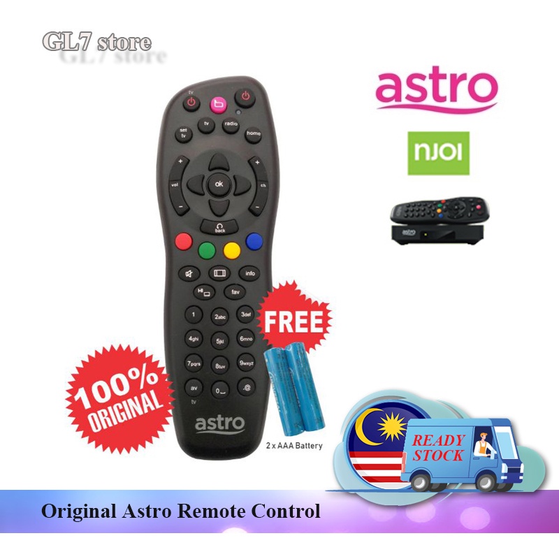 ASTRO BEYOND NJOI REMOTE CONTROL 100% ORIGINAL ALAT KAWALAN JAUH ASTRO ...