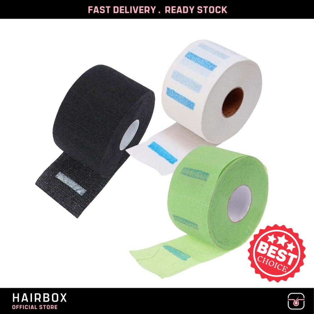 One Time Extra Thick Disposable Neck Ruffles/Paper/Tissue - 1PCS (BLACK ...