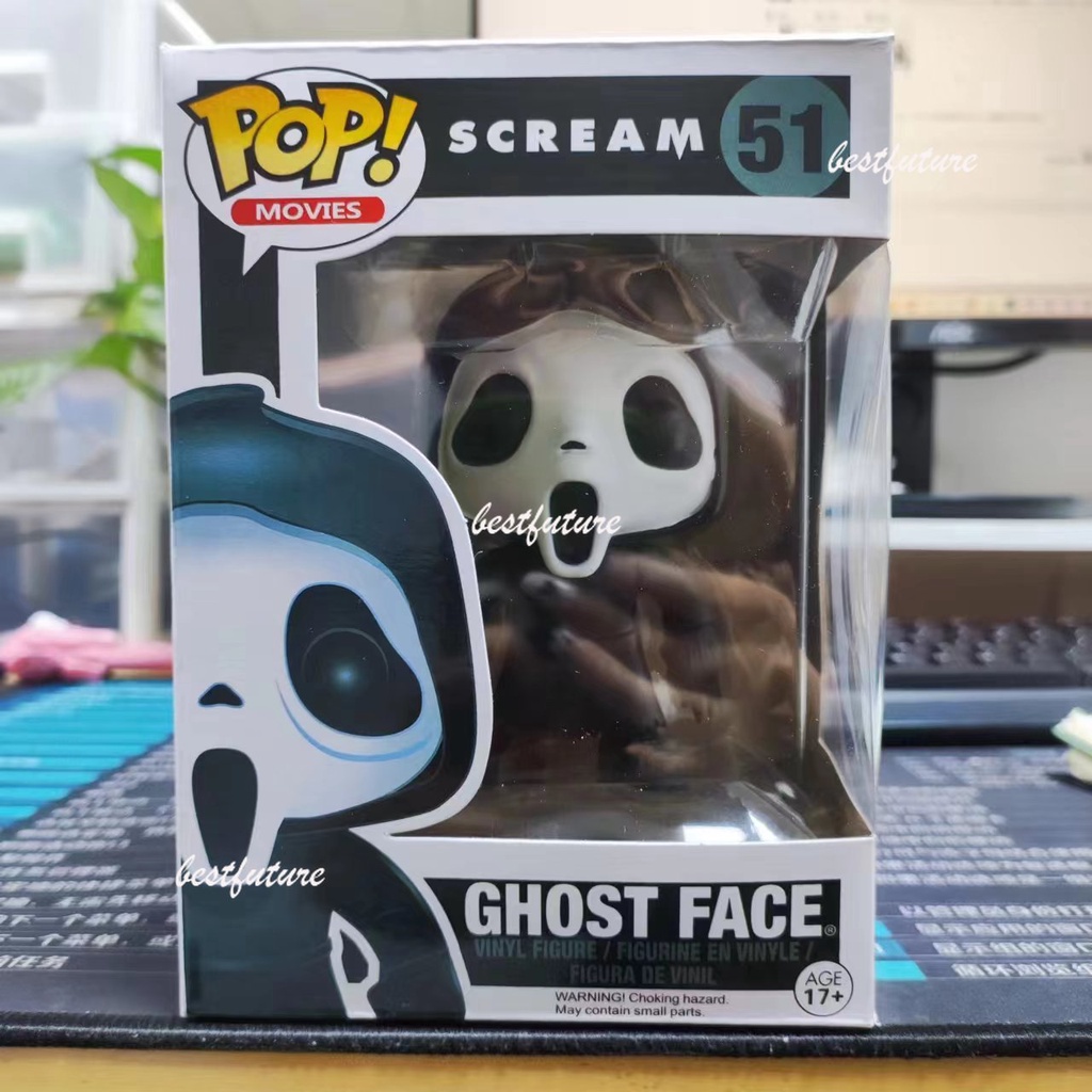 Funko Pop Scream Ghost Face #51 Action Figure Model Doll | Shopee Malaysia