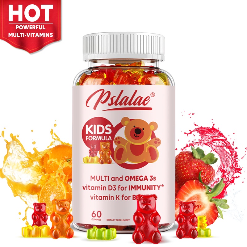 Kids Daily Multivitamin Gummies: Good Body Vitamins C, D3 & Zinc ...