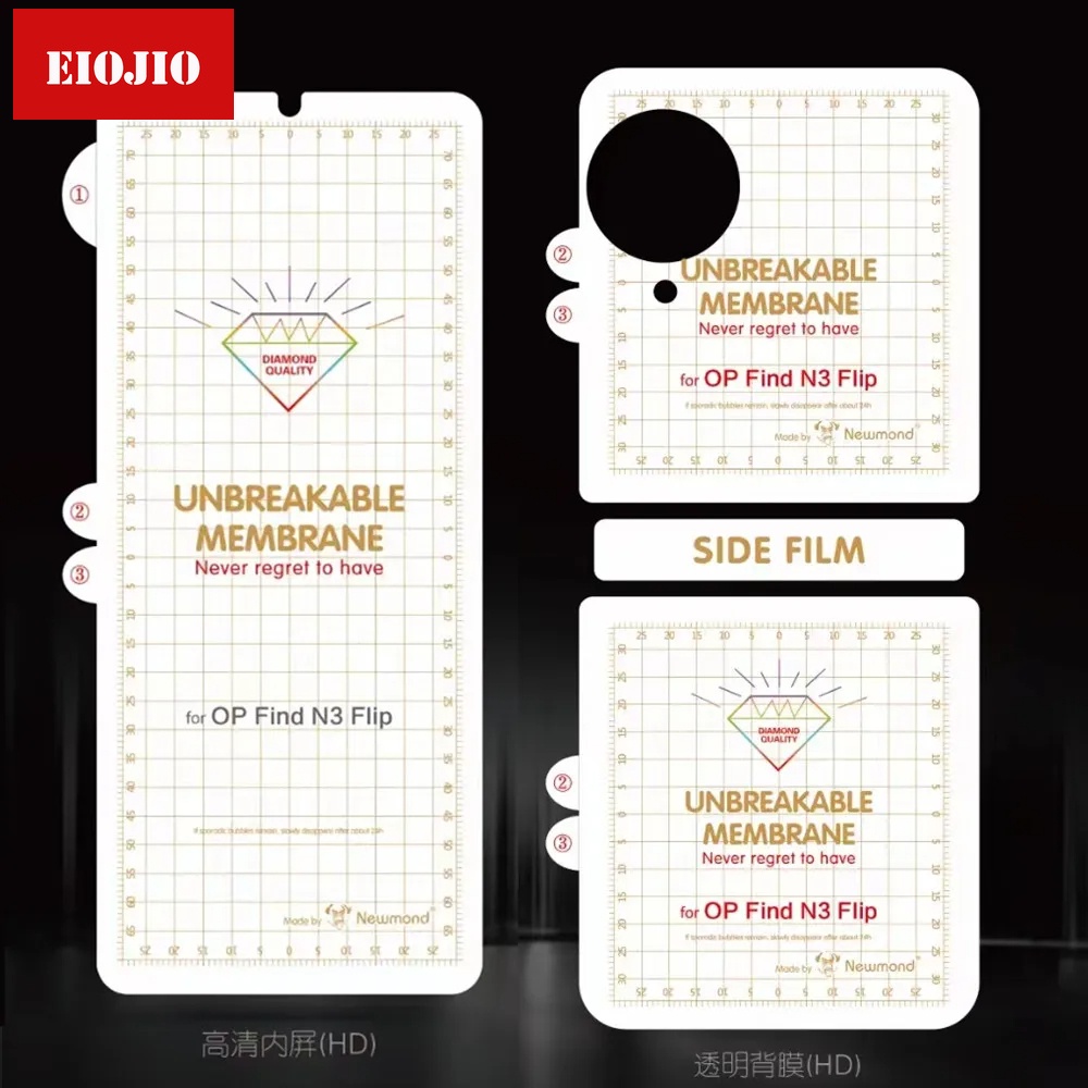 Soft Full Cover Screen Protector for OPPO Find N3 Flip N2 Flip Flexible ...