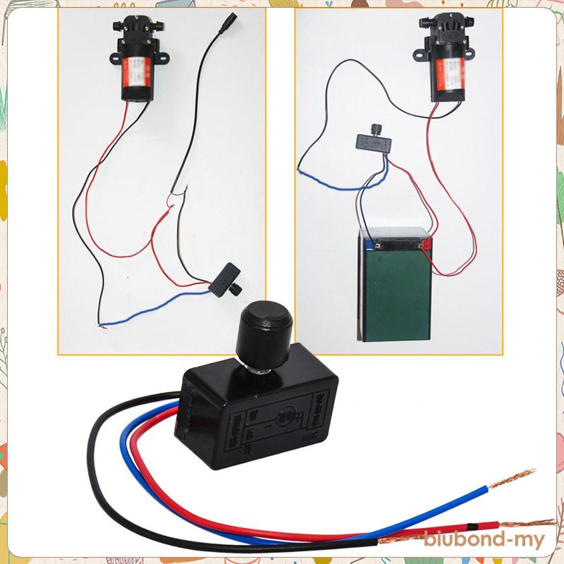 [BiubondMY] DC Motor Speed Controller Water Pump Speed Regulator Speed ...