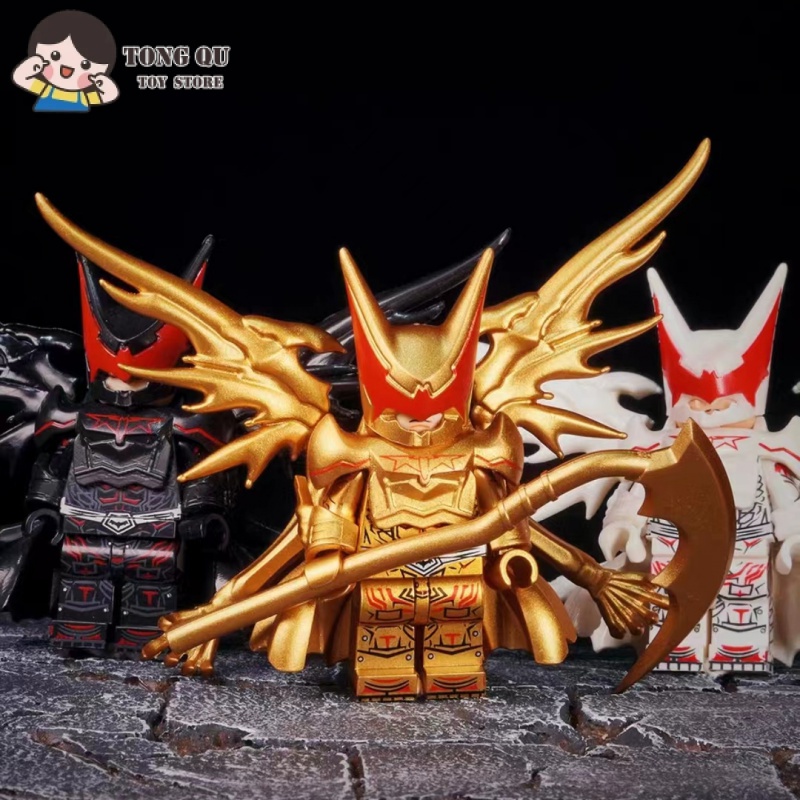 Superhero Minifigures Hell-Batman Building Block Doll Collection Model ...