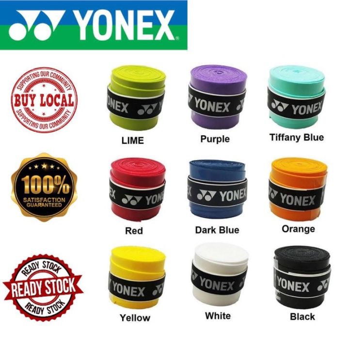 Yonex AC102EX Overgrip Good Quality Yonex Overgrip AC102EX Super Grap Badminton Grip Pu grip ...