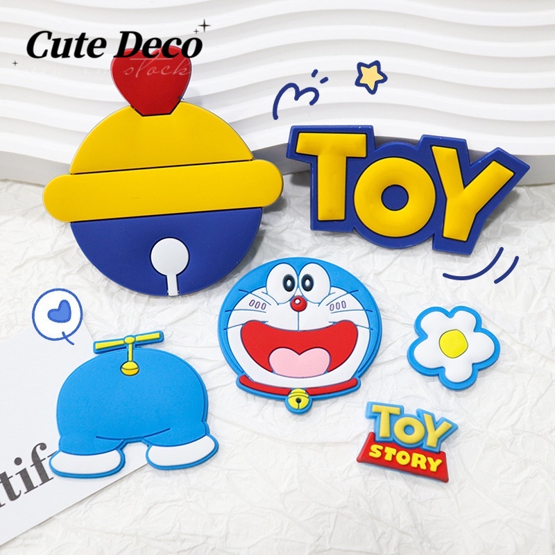 Cartoon Doraemon Doraemon Jibbitz Charm Crocs Shoes Decoration PVC ...