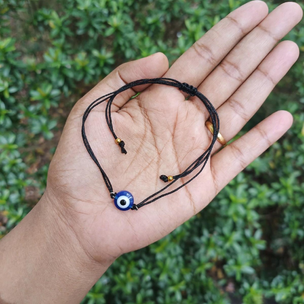 Evil Eye String Anklet Adjustable Male Female Daily Use | Shopee Malaysia