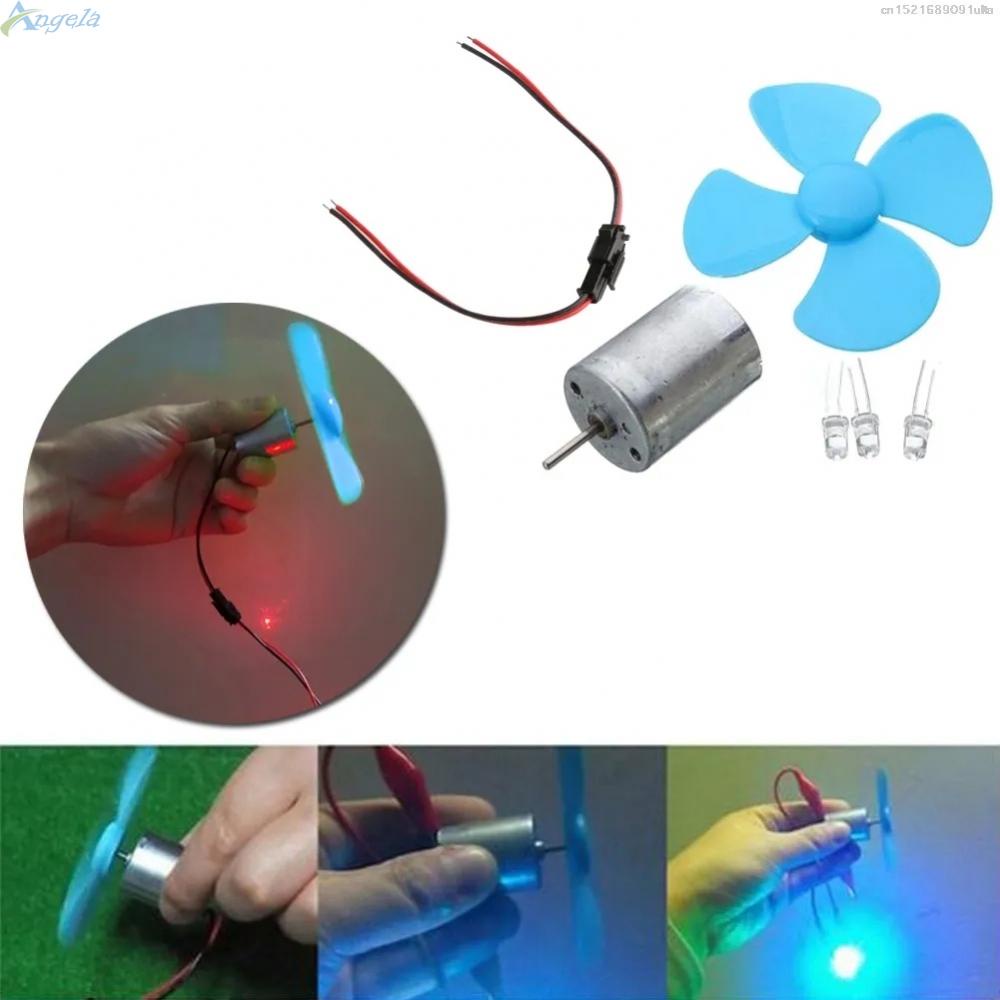 Micro Wind Power Generator Kit with DIY Micro Dynamo for Energy ...