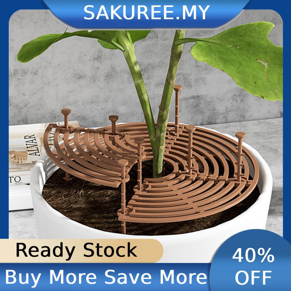 19/30cm Plant Pot Grid Universal Plant Pot Soil Guard Cover for Home ...