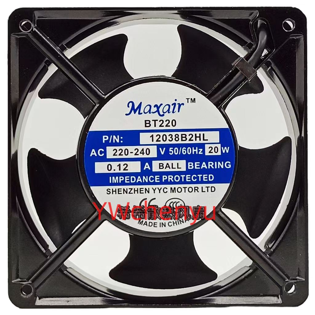 Maxair BT220 8025/9225/12025/12038/15050/B2HL 220v Cooling Fan Brand ...