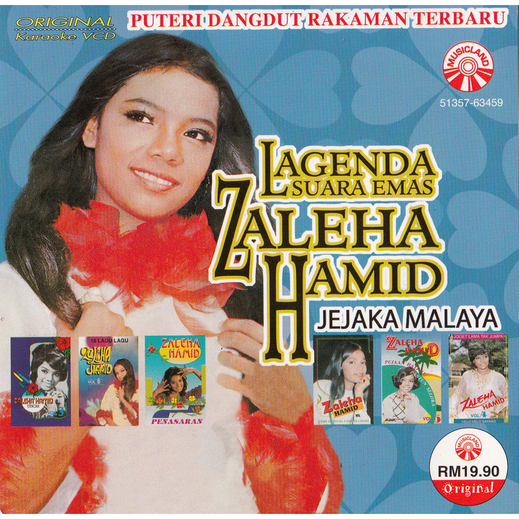 Zaleha Hamid Lagenda Suara Emas Jejaka Malaya Original Karaoke VCD Puteri Dangdut Rakaman ...