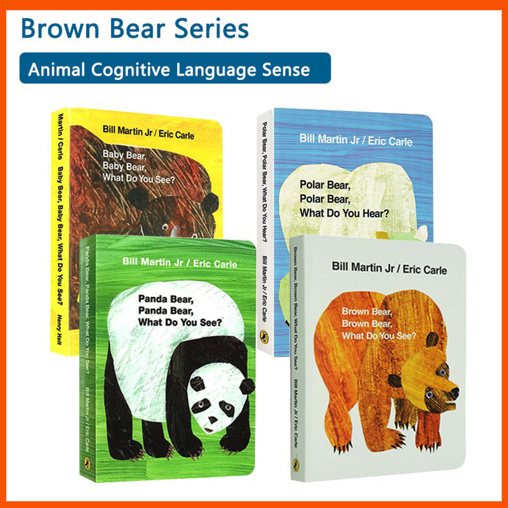 Eric Carle Brown Bear Series book -Polar Bear Polar Bear/Brown Bear ...