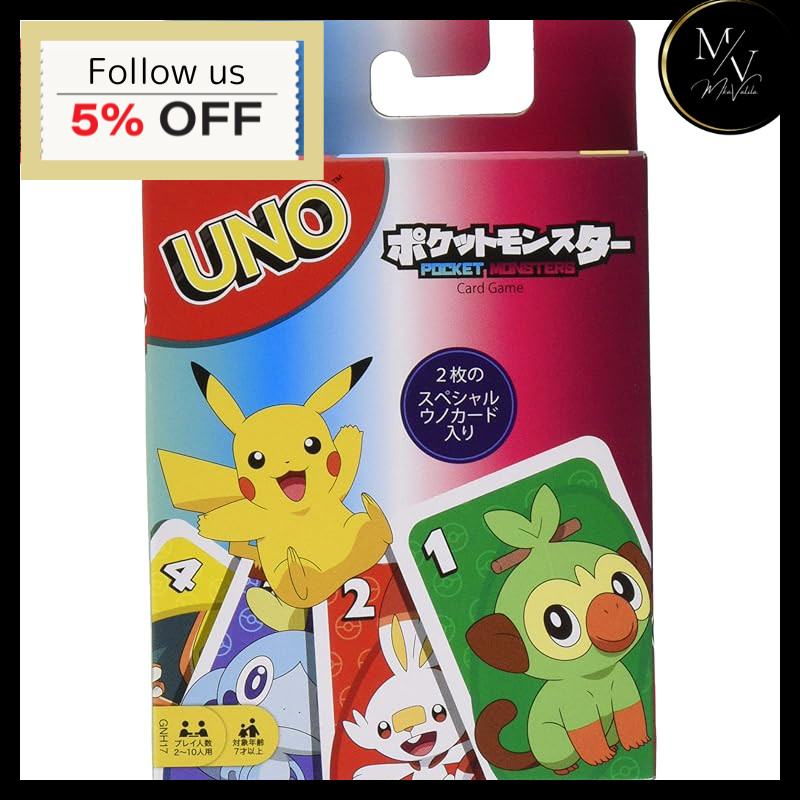 1. **Mattel UNO Game - Pokémon Edition** Enjoy hours of fun with the ...