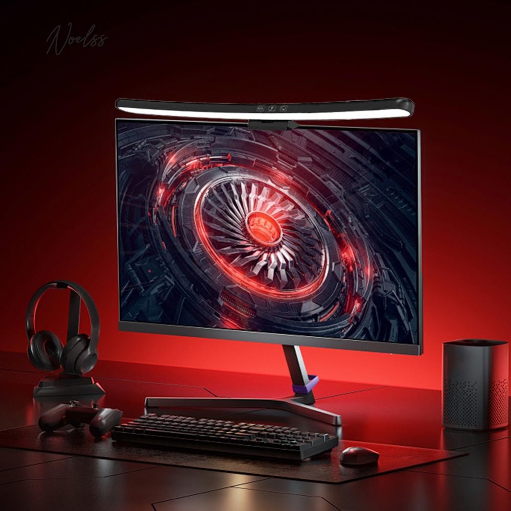 hot Curved Monitor Light Bar RGB Backlight Timed Computer Light Bar ...