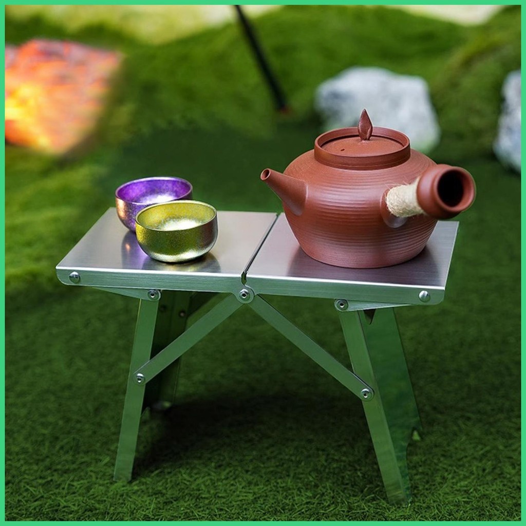 Foldable Camping Stool Camping Stool Storage Rack Mini Camping Beach ...