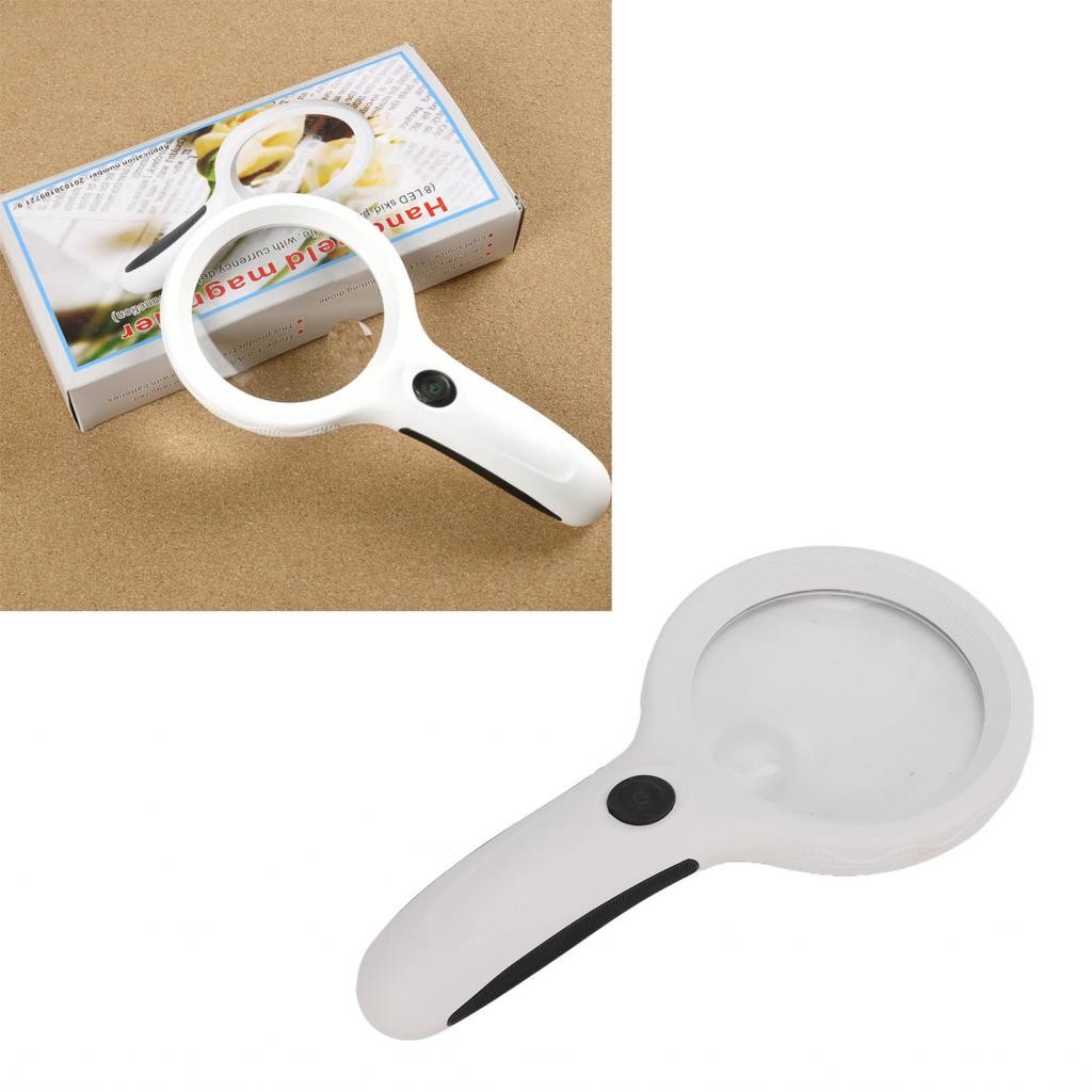 Forest Lighted Magnifying Glass Magnifier Reading Loupe Handle Lit ...