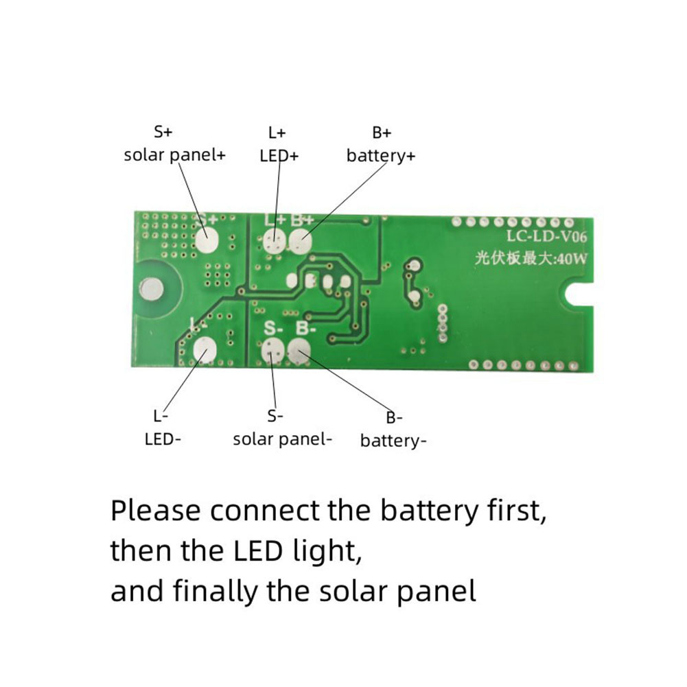 [Redkeev.my] 3.2V 3.7V Remote Control Solar Light Circuit Board Radar ...