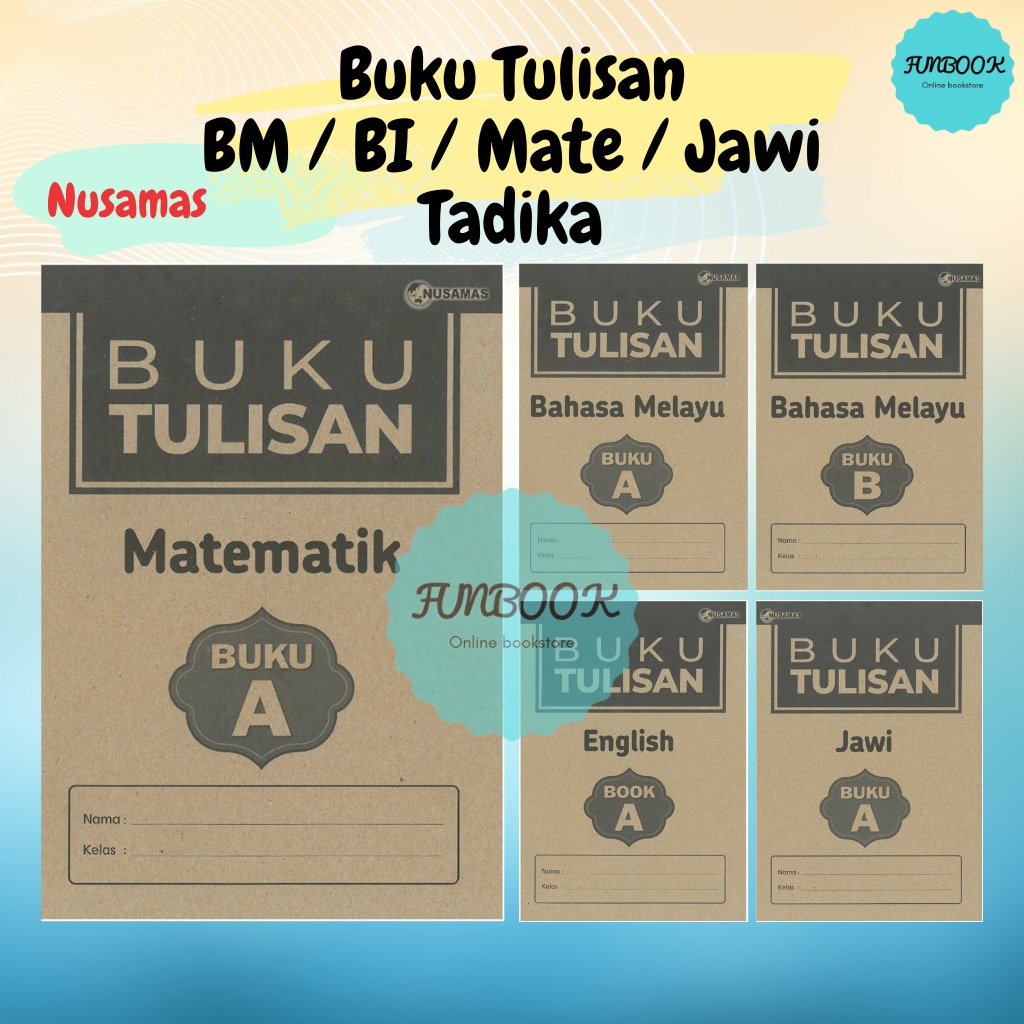 [FUNBOOK] Buku tulisan Nombor Matematik Jawi BM BI Preschool Tadika ...
