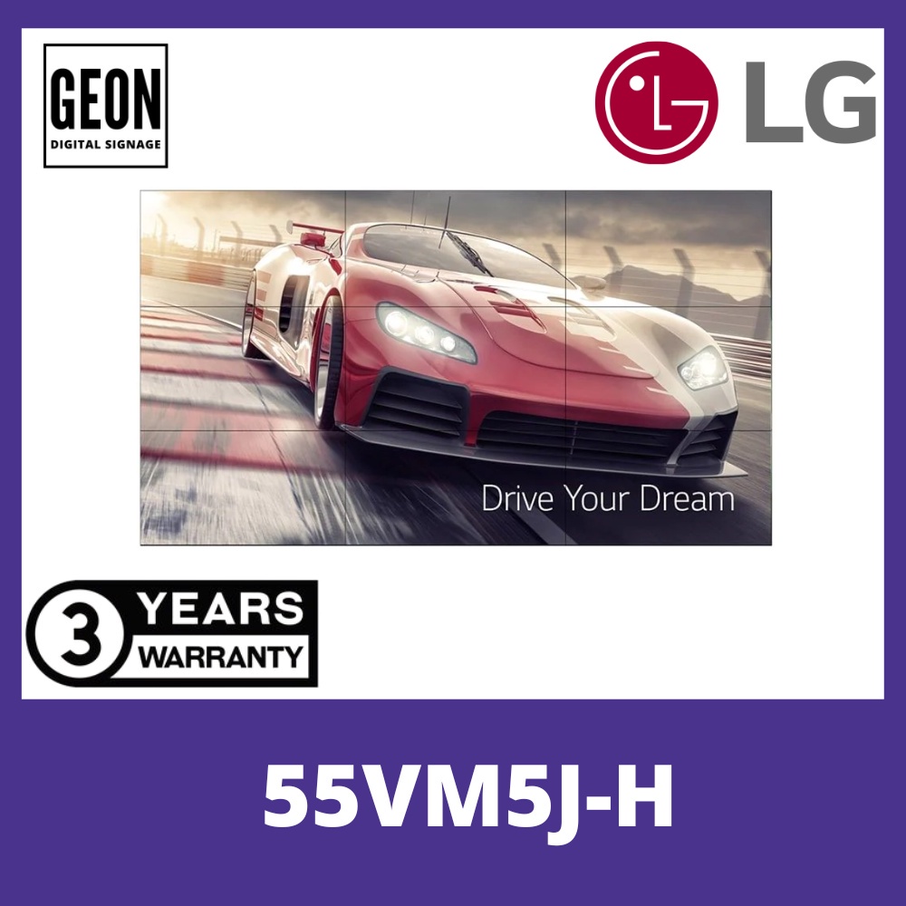 LG 55" inch 55VM5J-H 500 Nits FHD Slim Bezel Video Wall | Shopee Malaysia