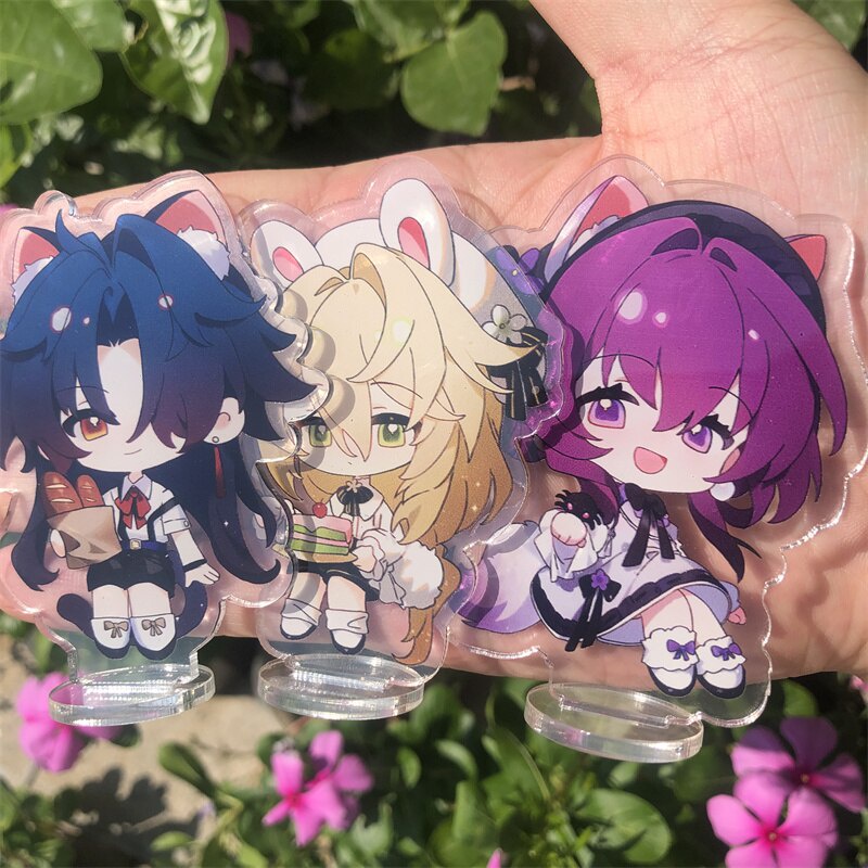 Standee Honkai: Star Rail Kafka Imbibitor Lunae Stelle Bronya Figure ...