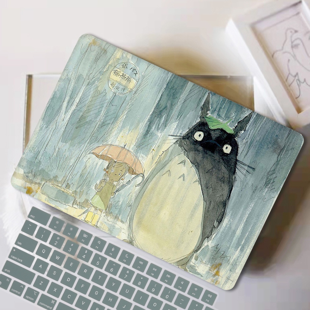 Cut Totoro Cartoon protective laptop case for Macbook Air M2 M1 Pro 13 ...