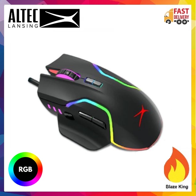 ALTEC LANSING ALGM9525 Wired Gaming Mouse | Shopee Malaysia