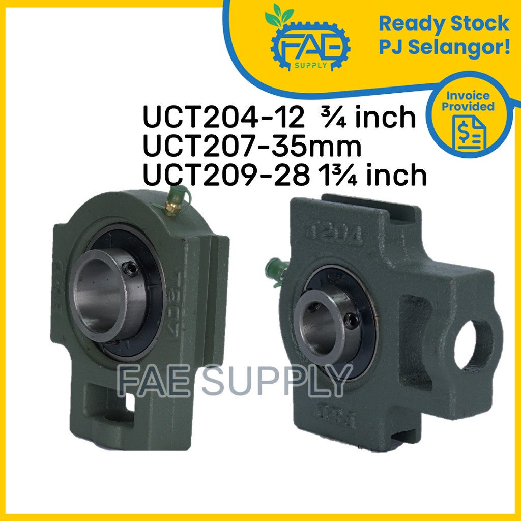 UCT UCT204 UCT207 UCT209 UCT214 UCT215 Take Up Unit Bearing block | Shopee Malaysia