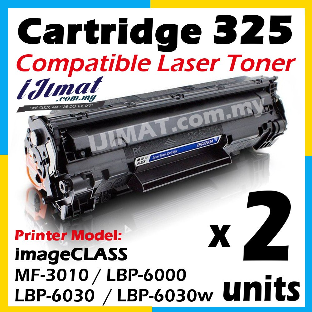 2x Compatible Canon Cartridge 325 Cart CRG 325 MFP ImageClass MF3010 ...
