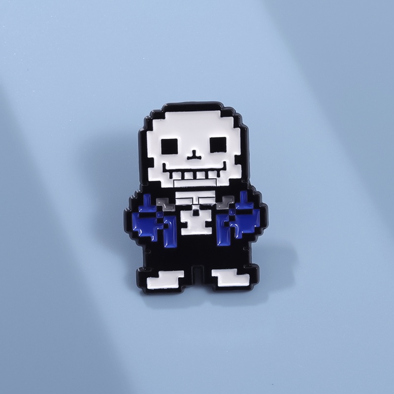 Cartoon Patchfan Sans Undertale Enamel Pins Brooches Anime Game Brooch ...