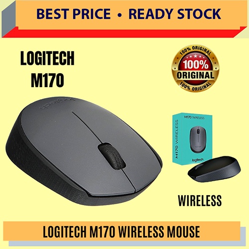 LOGITECH M170 WIRELESS MOUSE / Logitech Wireless Mouse / MOUSE / #M170 ...