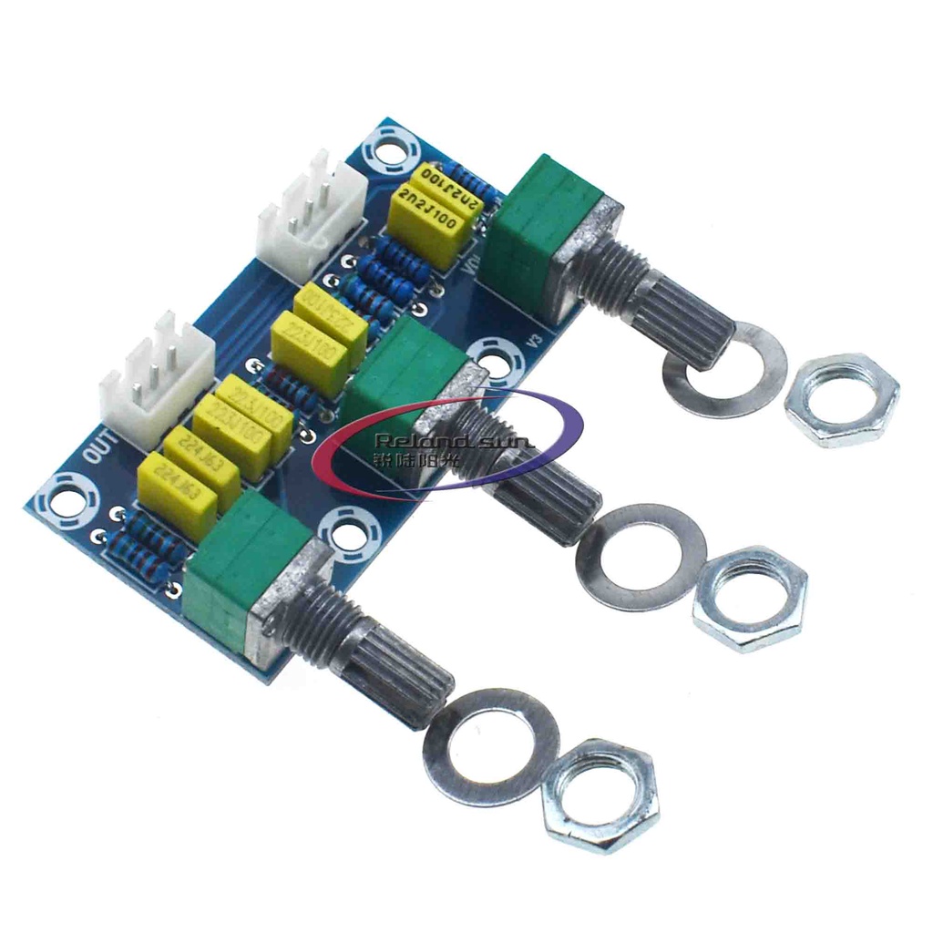 XH-M802 Passive Tone Board Amplifier Preamp Power Module Low High Sound ...