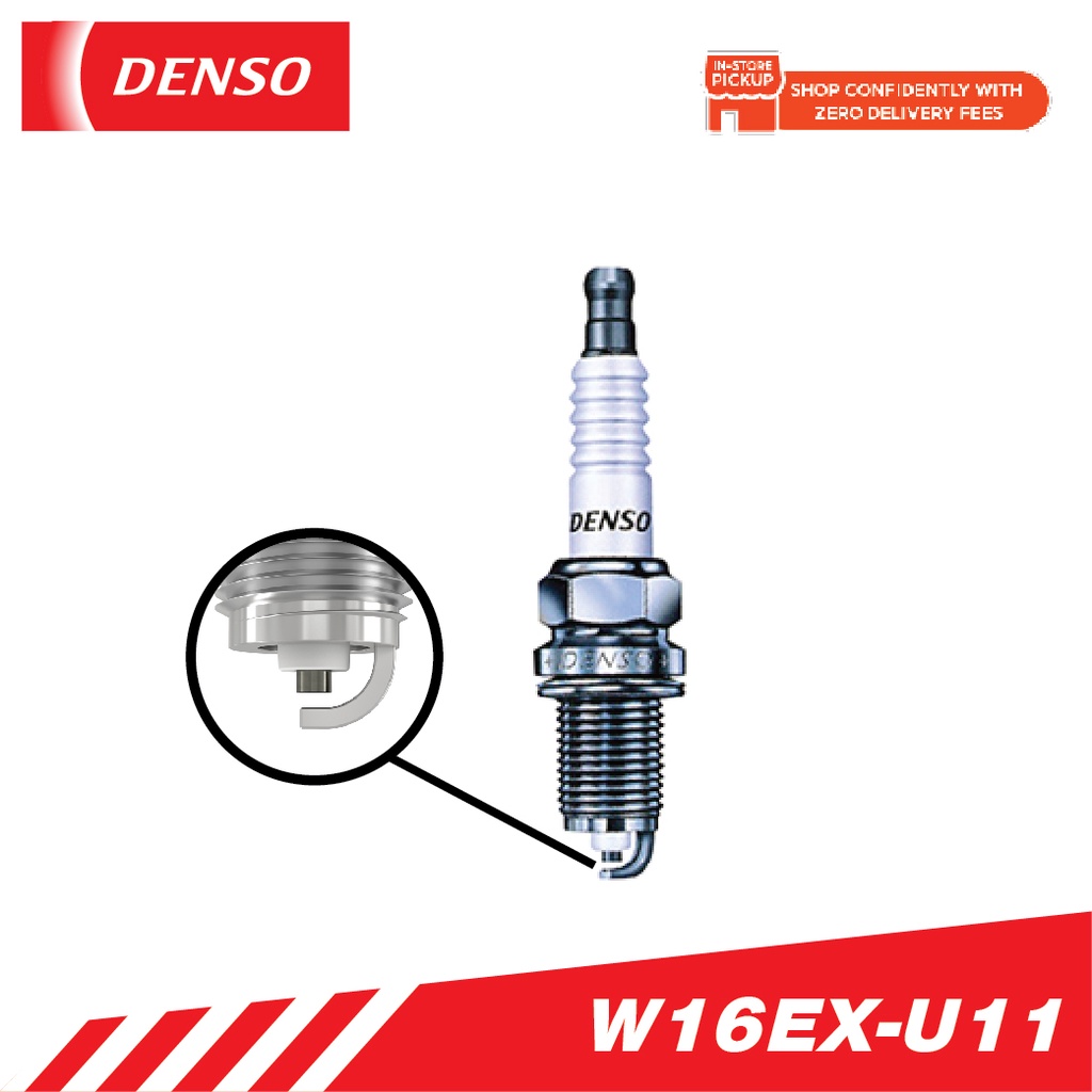 DENSO W16EX-U11 Nickel Spark Plug ( 1 pcs ) - 067600-6330 | Shopee Malaysia