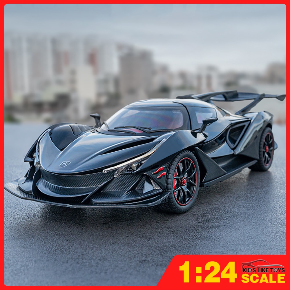 KLT 1:24 Apollo IE Supercar Metal Alloy Toys Car Model Diecast Vehicle ...