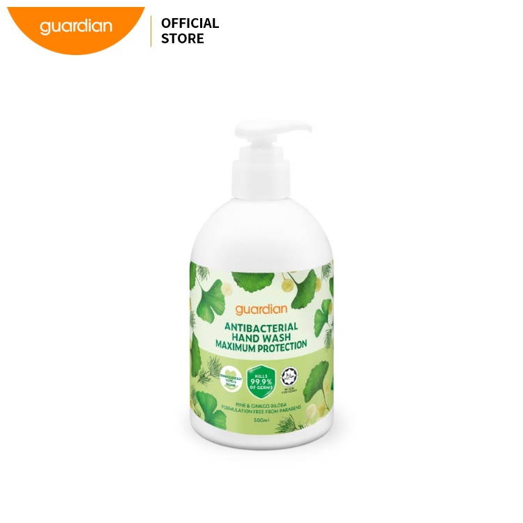 Guardian Antibacterial Max Protec Hand Wash 500ml | Shopee Malaysia