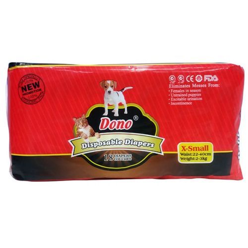 Dono Disposable Pet Diaper Extra Small 3kg | Shopee Malaysia
