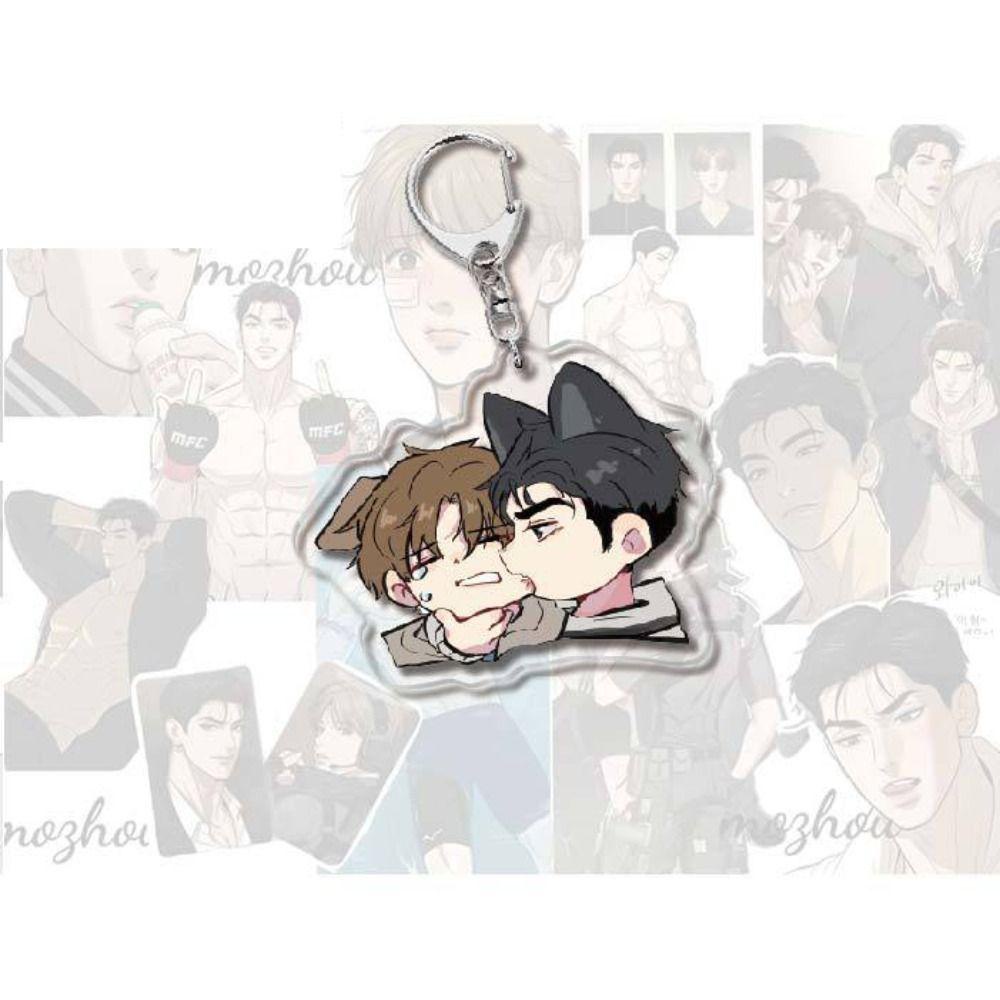 IVANES Manwha Jinx Keychain, Korean Manga Cartoon Figure Joo Jaekyung ...