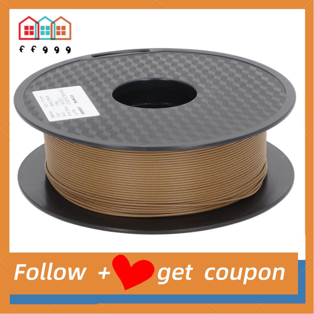 Ffggg PLA 3D Wood Print Filament Walnut 1.75mm Bundle Printer ...