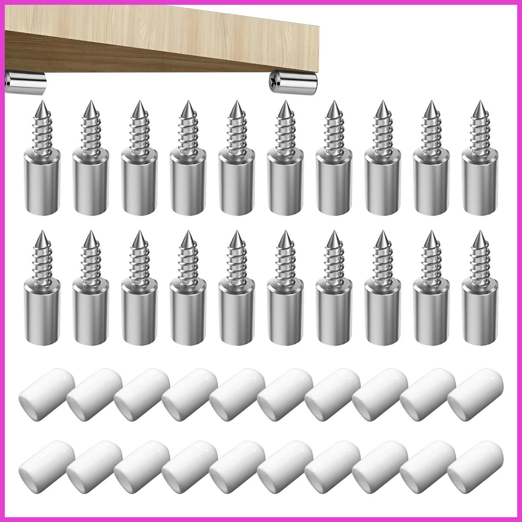 Shelf Pegs for Cabinets 20pcs Metal Self-Tapping Closet Partition Pins ...