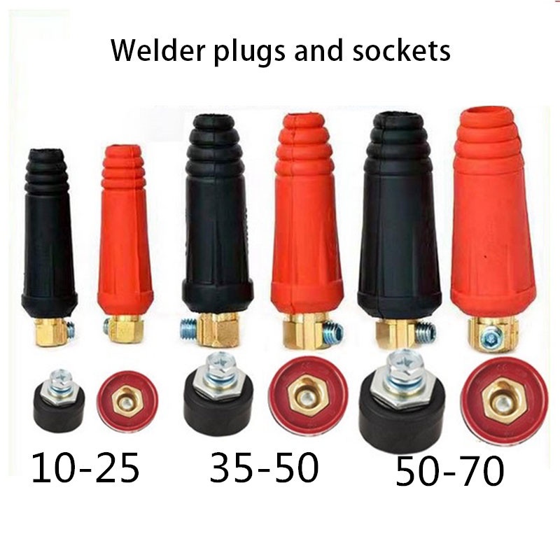 DKJ 50-70 1 set Quick Fit Plug Panel Socket Welding Cable Panel ...