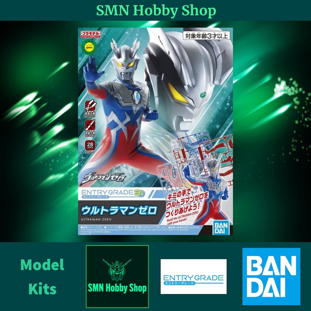 EG Entry Grade Ultraman Zero Toys Plastic Model Kit [Ultraman] (Bandai ...