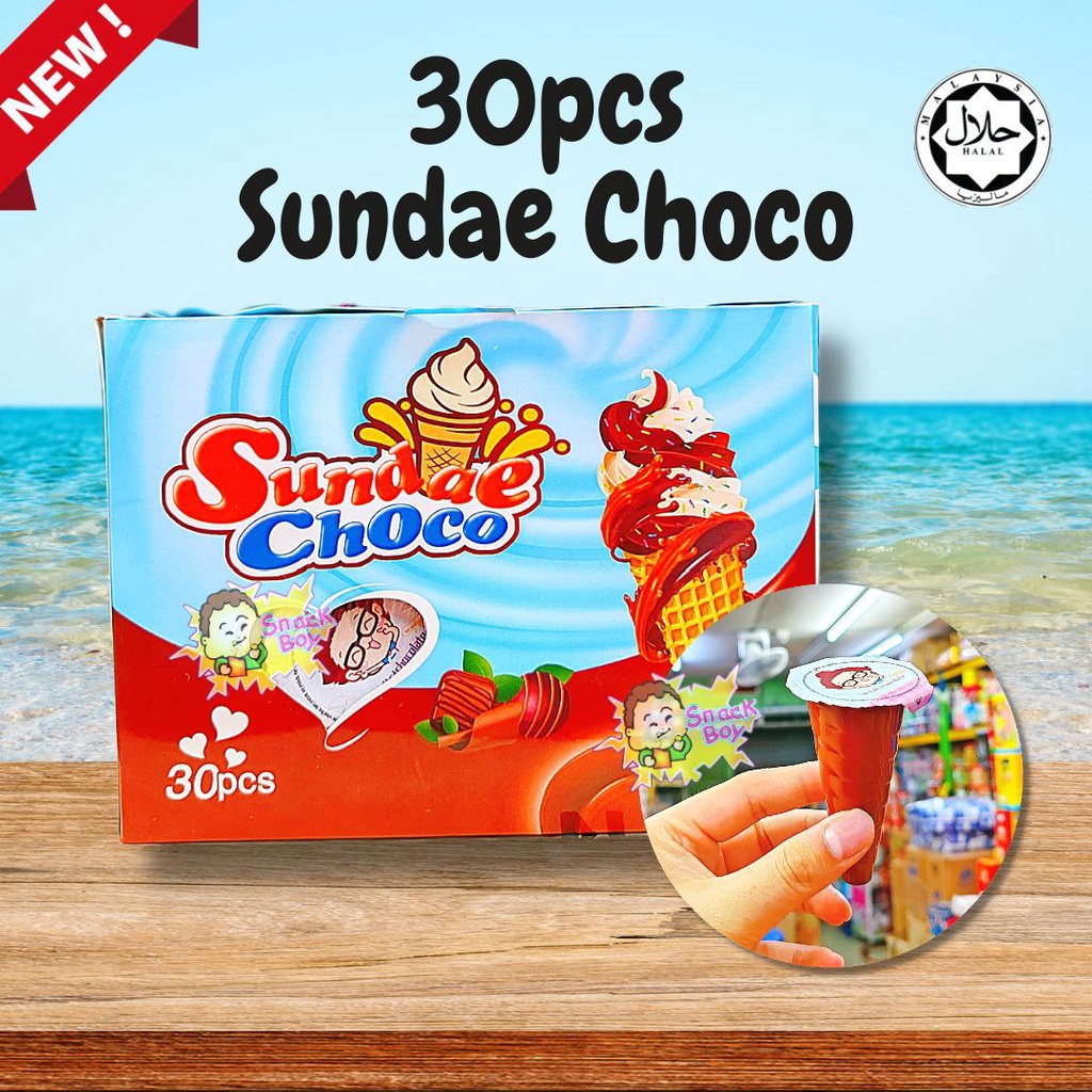 30pcs Sundae Chocolate / Sundae Choco | Shopee Malaysia