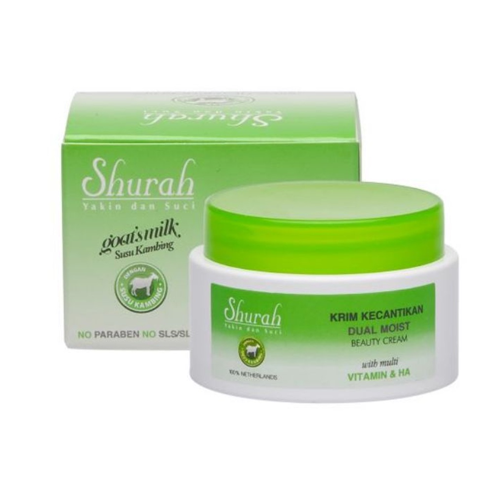 SHURAH KRIM KECANTIKAN DUAL MOIST 16G | Shopee Malaysia