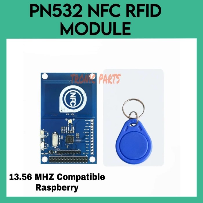 Pn532 NFC RFID 13.56 MHz Raspberry Pi Compatible Writer Reader Module | Shopee Malaysia
