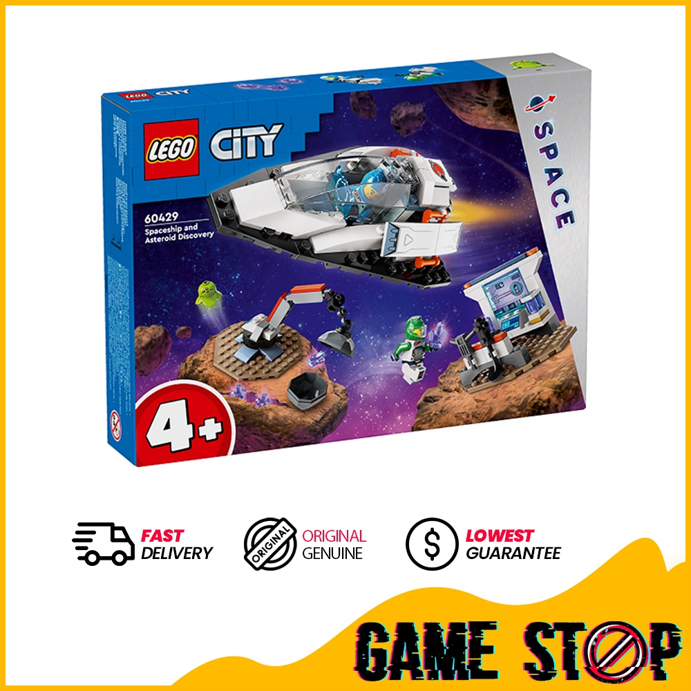 Lego 60429 City Space Spaceship and Asteroid Discovery | Shopee Malaysia