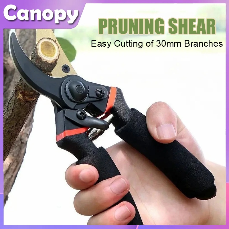 SK5 Steel Pruning Shears Plant Branches Trimmer Cutter Twig Shear Gardening Scissors Bonsai ...