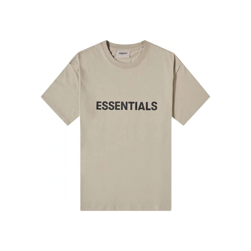 Fear of God Essentials Front Logo Tee Moss (SS20) | Shopee Malaysia