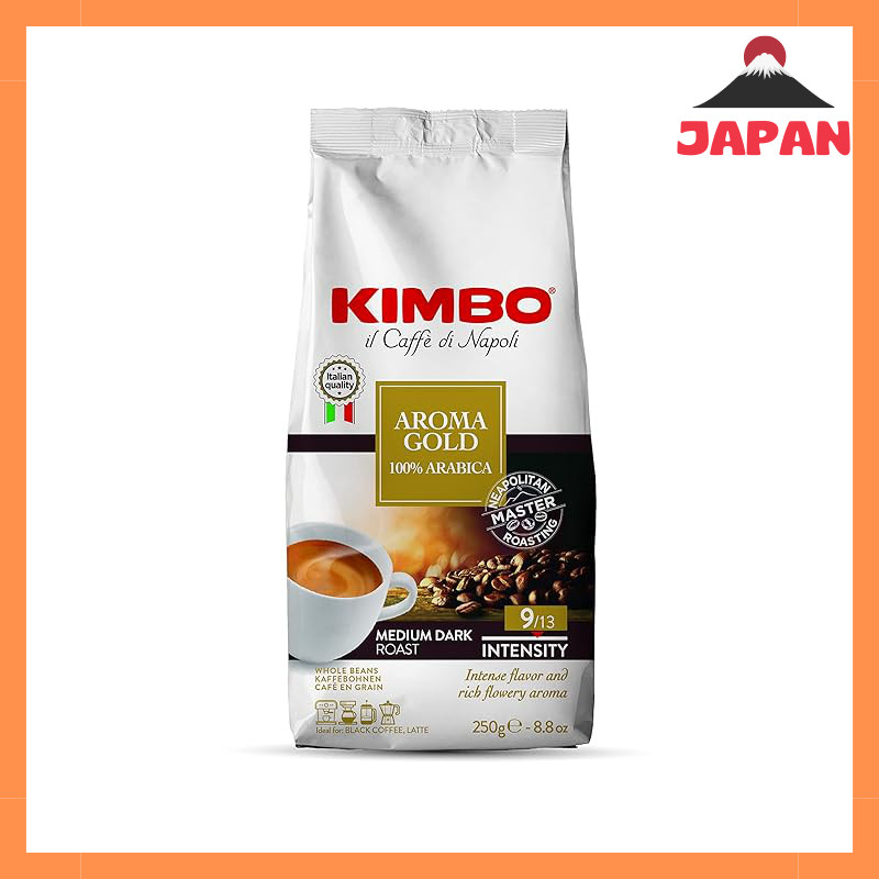 KIMBO Italian Espresso Coffee Beans - Medium Roast (100% Arabica / 80% ...
