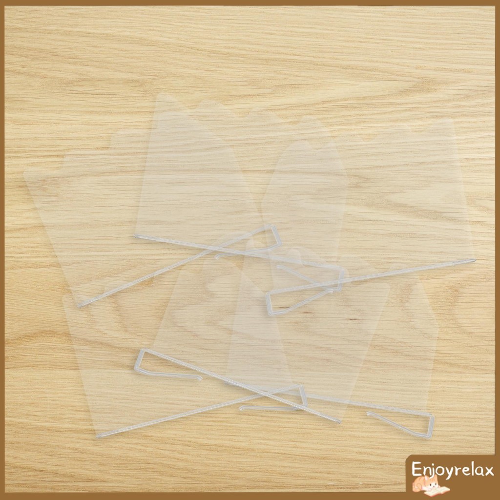 6 Pcs Shelf Dividers Acrylic Shelf Separators Clear Closet Shelf ...